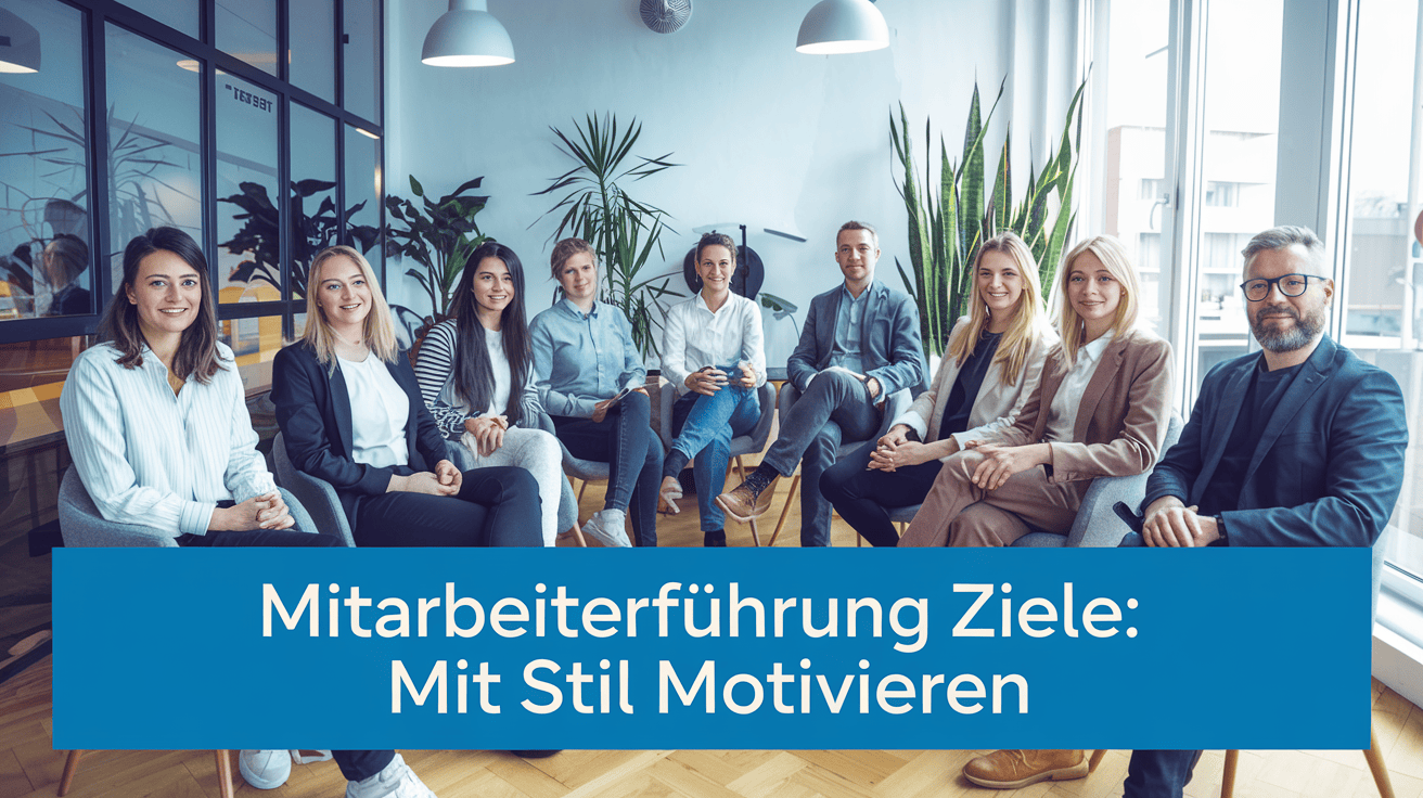 Mitarbeiterführung Ziele: Mit Stil motivieren - IK-up!